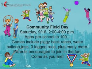 Community Field Day 2017 | Trinity United Methodist Church